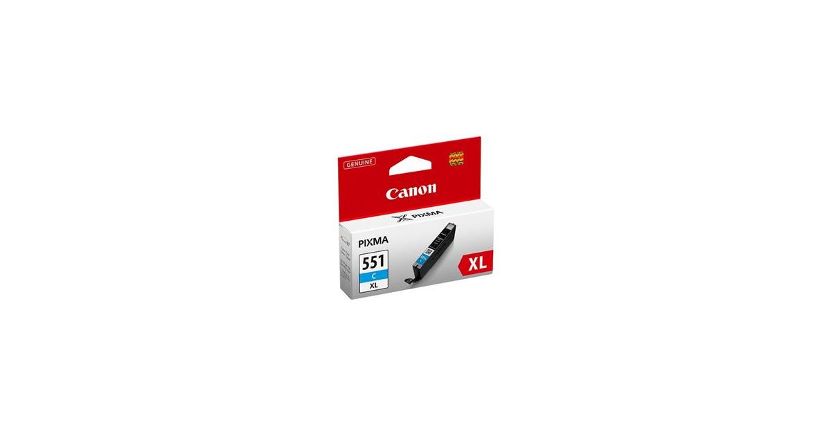 Canon CLI-551 XL C, azurová velká | vytiskni.cz